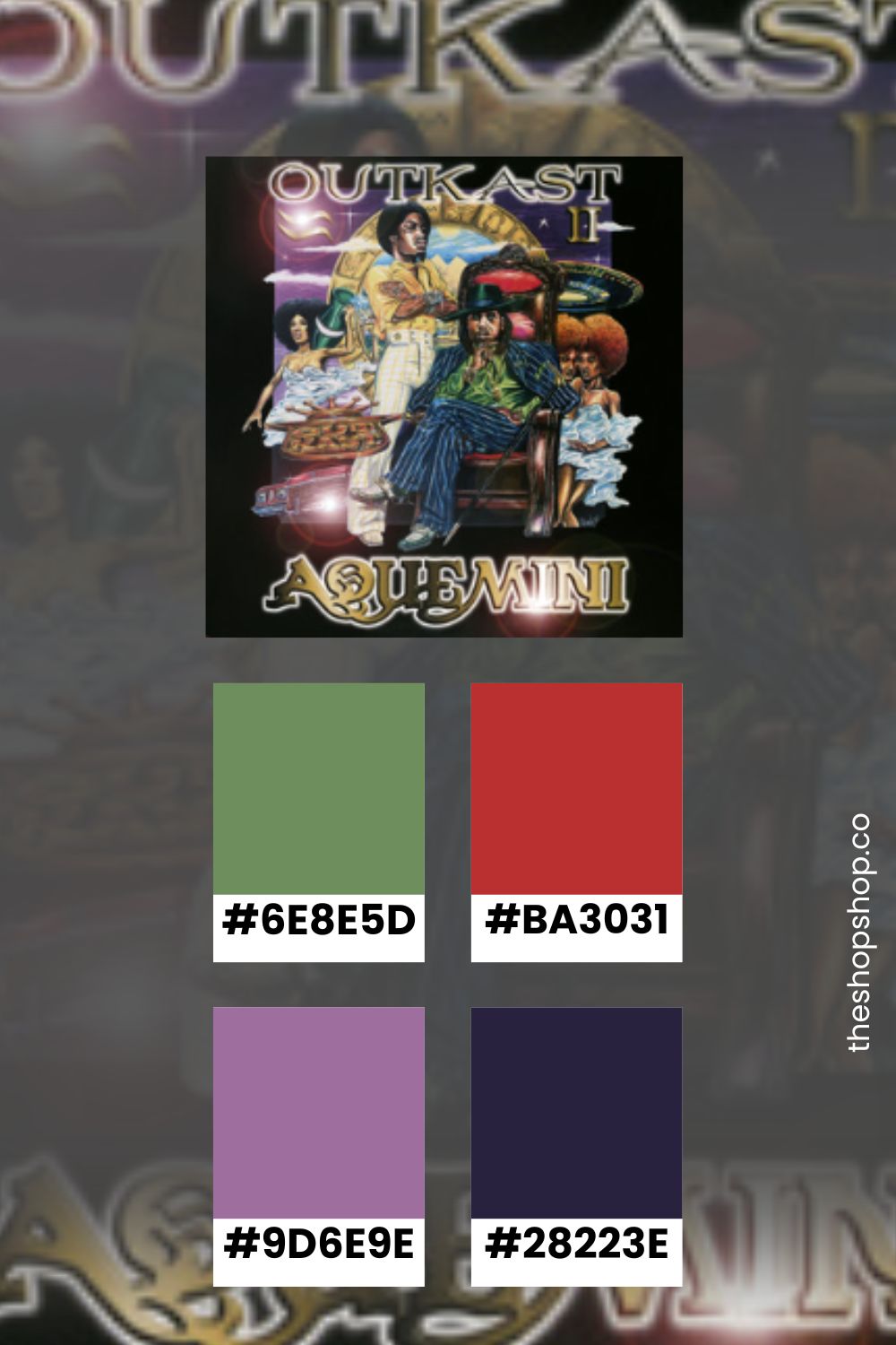 Color Inspo from Outkast Album Covers - Virginia Web Developer