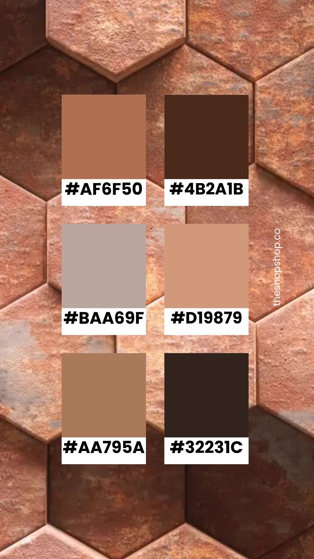 Cool, Industrial Color Ideas from a Website Builder - Hex Codes